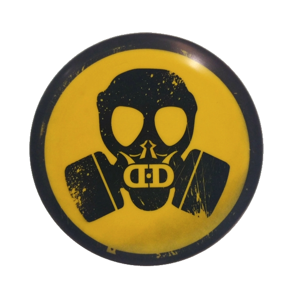 Dynamic Discs DyeMax Judge Mini Marker - Gas Mask | Portal Disc Sports