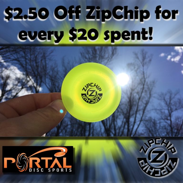 Spend and Earn a Free ZipChip! | Portal Disc Sports